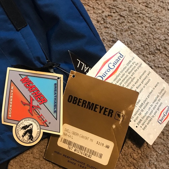 Obermeyer | Jackets & Coats | Nwt Obermeyer Ski Jacket Mens Large Rare ...